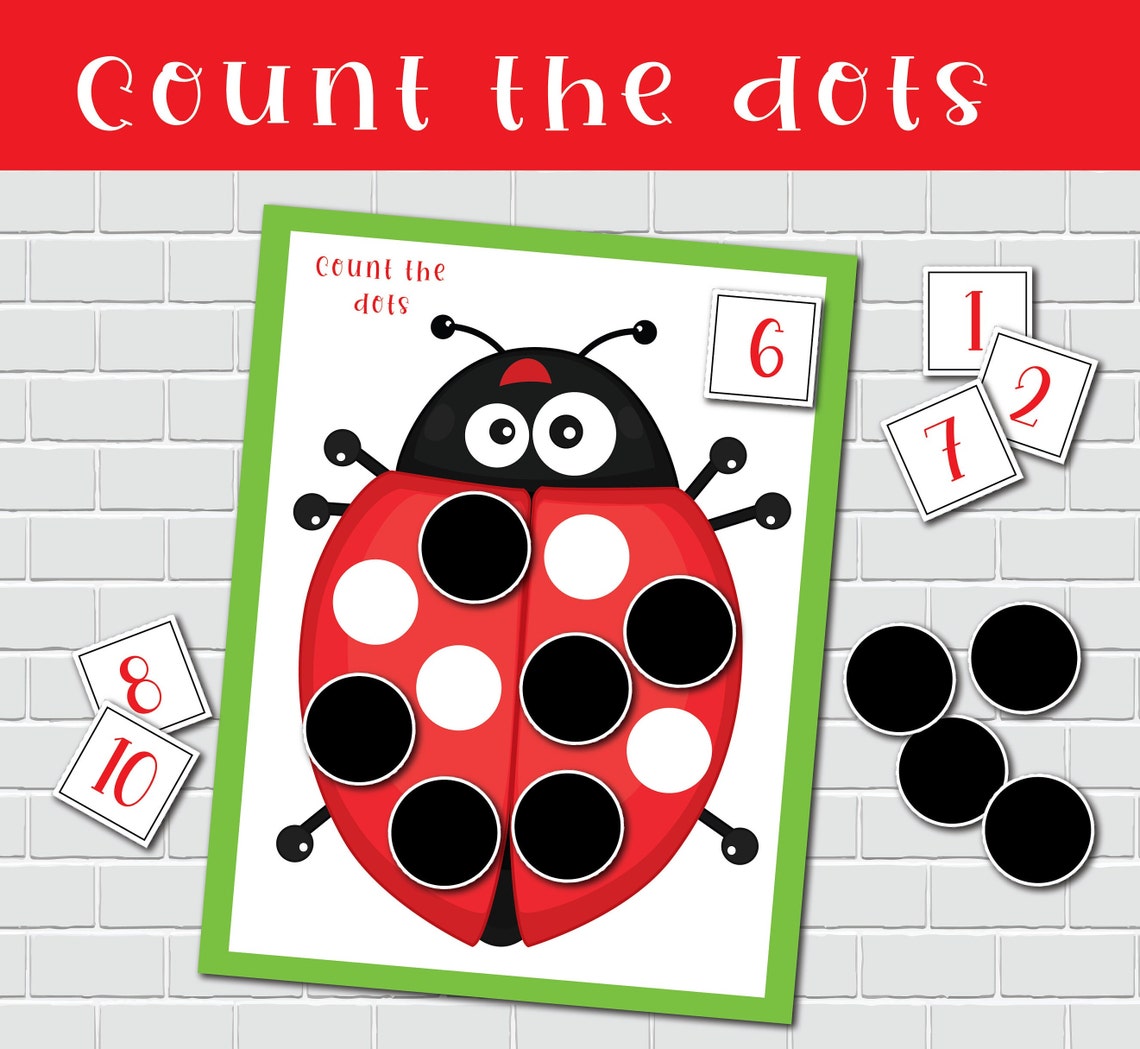 Math Busy Book Printable Worksheets for Pre-k Learning. | Etsy