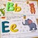 Alphabet Play Dough Mats, ABC Printable Play Doh, Preschool Activities ...