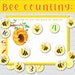 Bee Counting Printable Activity for Toddler Busy Book Preschool Math ...