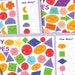 I Spy Shapes Worksheets, Kids Look and Find Counting Game, Preschool ...