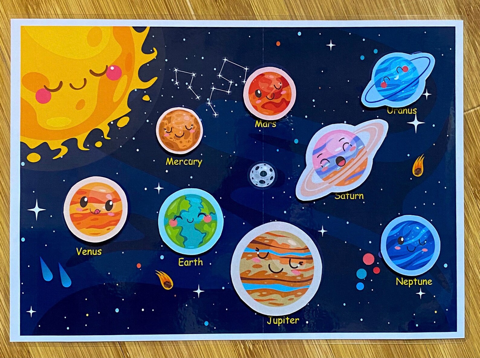 Solar System Outer Space Universe Printable Activities Preschool ...