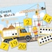 Counting Construction Activity Preschool Math Busy Book Toddler ...