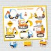 Truck Shapes Activity, 2D Shapes, Preschool Learning Binder (digital ...