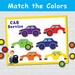 Cars Busy Book Kids Learning Binder Preschool Car Theme Quiet Book File ...