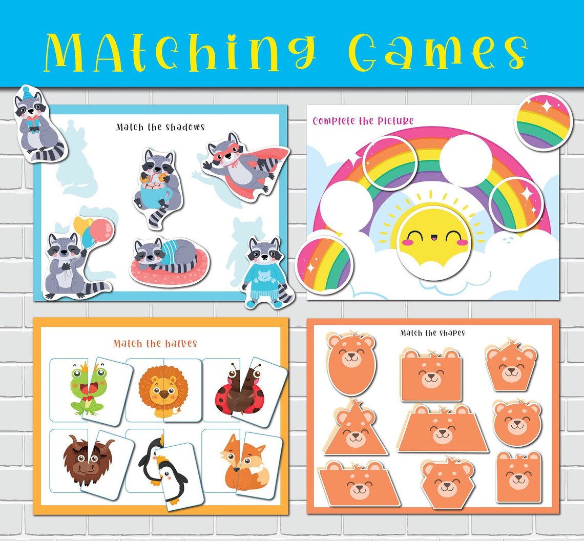 Toddler Busy Book Preschool Learning Binder Printable Quiet - Etsy