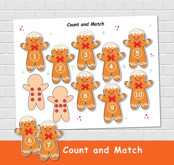 Gingerbread Man Counting