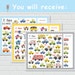 I Spy Activity Transportation Theme, Kids Look and Find Counting Game ...