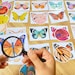 Butterfly Pattern Matching Cards, Montessori Materials, Preschool ...