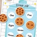 Cookie Jar Counting Activity, Matching Numbers 1-10 Count, Homeschool ...