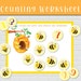 Bee Counting Printable Activity for Toddler Busy Book Preschool Math ...