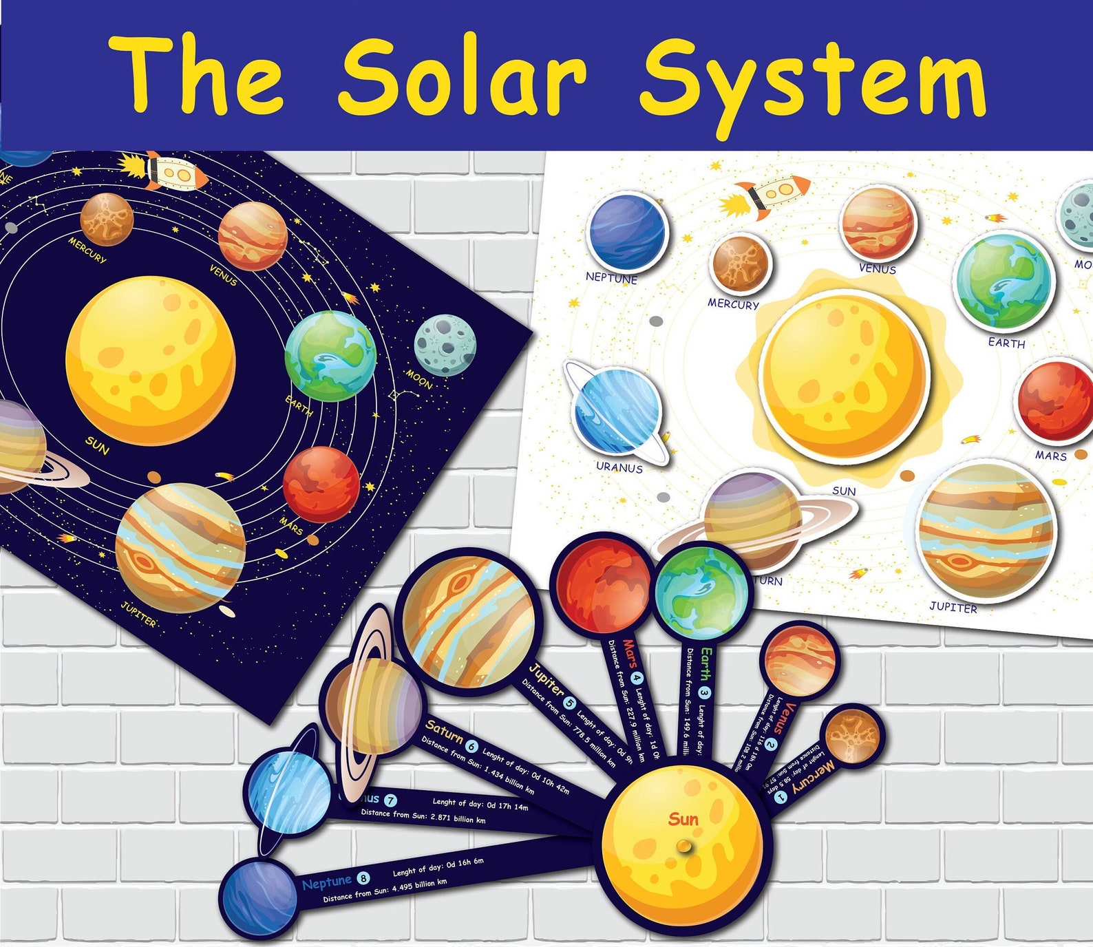 Solar System Printable Activity Outer Space Study Preschool Learning ...
