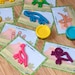 Dinosaurs Play Dough Mats, Printable Play Doh, Preschool Activities ...
