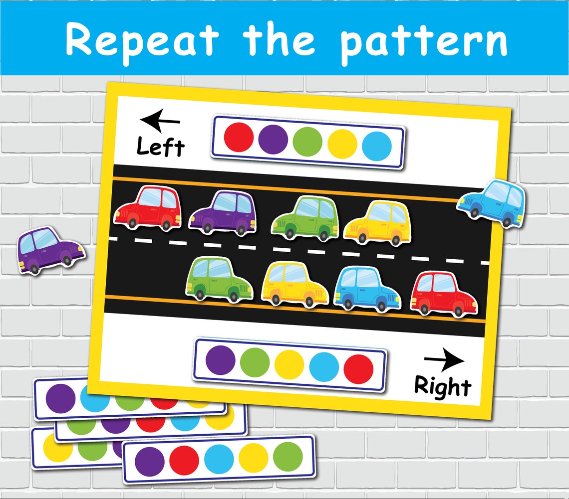 Cars Busy Book Kids Learning Binder Preschool Car Theme Quiet - Etsy