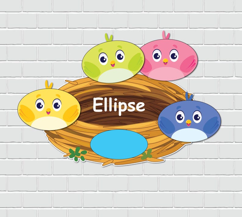 Birds Shapes Sorting Activity, 2D Shapes Center, Summer Busy Book Page ...