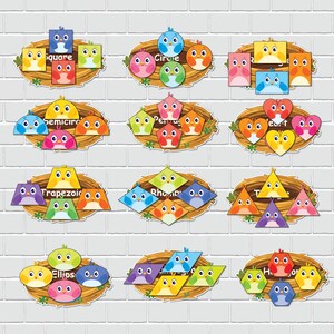 Birds Shapes Sorting Activity, 2D Shapes Center, Summer Busy Book Page ...
