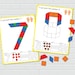 Numbers Pattern Blocks Activity, STEM Challenge Cards for Preschool and ...