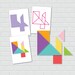 Tangram Numbers, Logic Puzzle for Preschool and Kindergarten ...
