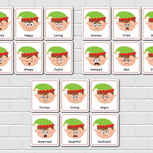 Christmas Emotions Activity for Kids, Preschool Feelings Printables ...