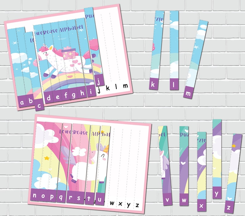 Unicorn Busy Book, Preschool Learning Binder, Toddler Printable ...