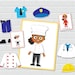 Community Helpers Dress up Preschool Printable Worksheets Professions ...