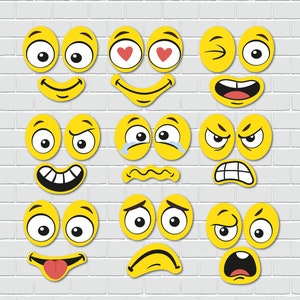 Bee Emotions and Feelings Matching Game, Printable Activity for Kids ...
