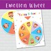 Girls Emotions Activity, Kids Feelings Matching Game, Personalized Busy ...