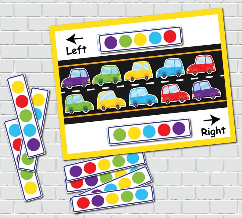 Preschool Pattern Activity Toddler Busy Book Page Learning Binder ...