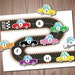 Cars Alphabet Matching Activity ABC Busy Book Pages Toddler - Etsy
