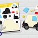 Cut Out and Glue. Transportation Theme Scissors Practice for Kids ...