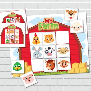 Animal Pattern Match Activities, Toddler Busy Book Pages, Learning ...
