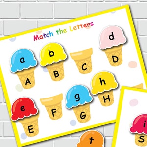 ABC Learning Busy Book Pages Alphabet Printable Activity Homeschool ...