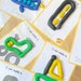 Play Doh Mats, Transportation Visual Cards, Printable Play Dough ...