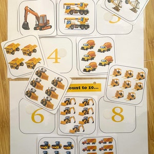 Trucks Cars and Things That Go Busy Book Learning Binder for Toddlers ...