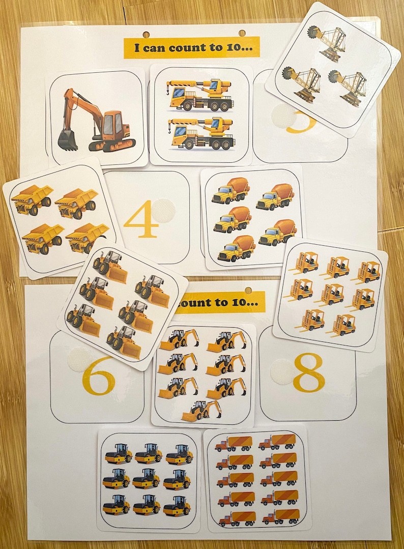 Trucks Cars and Things That Go Busy Book Learning Binder for - Etsy