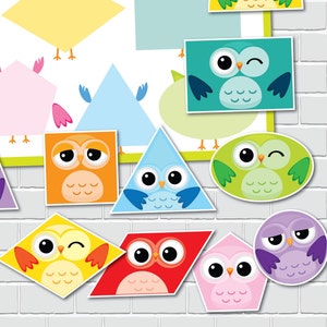 Shape Matching Activity, 2D Shapes, Spring Busy Book Page, File Folder ...