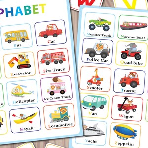 Alphabet Matching Game, ABC Printable Activity, Busy Book Pages ...