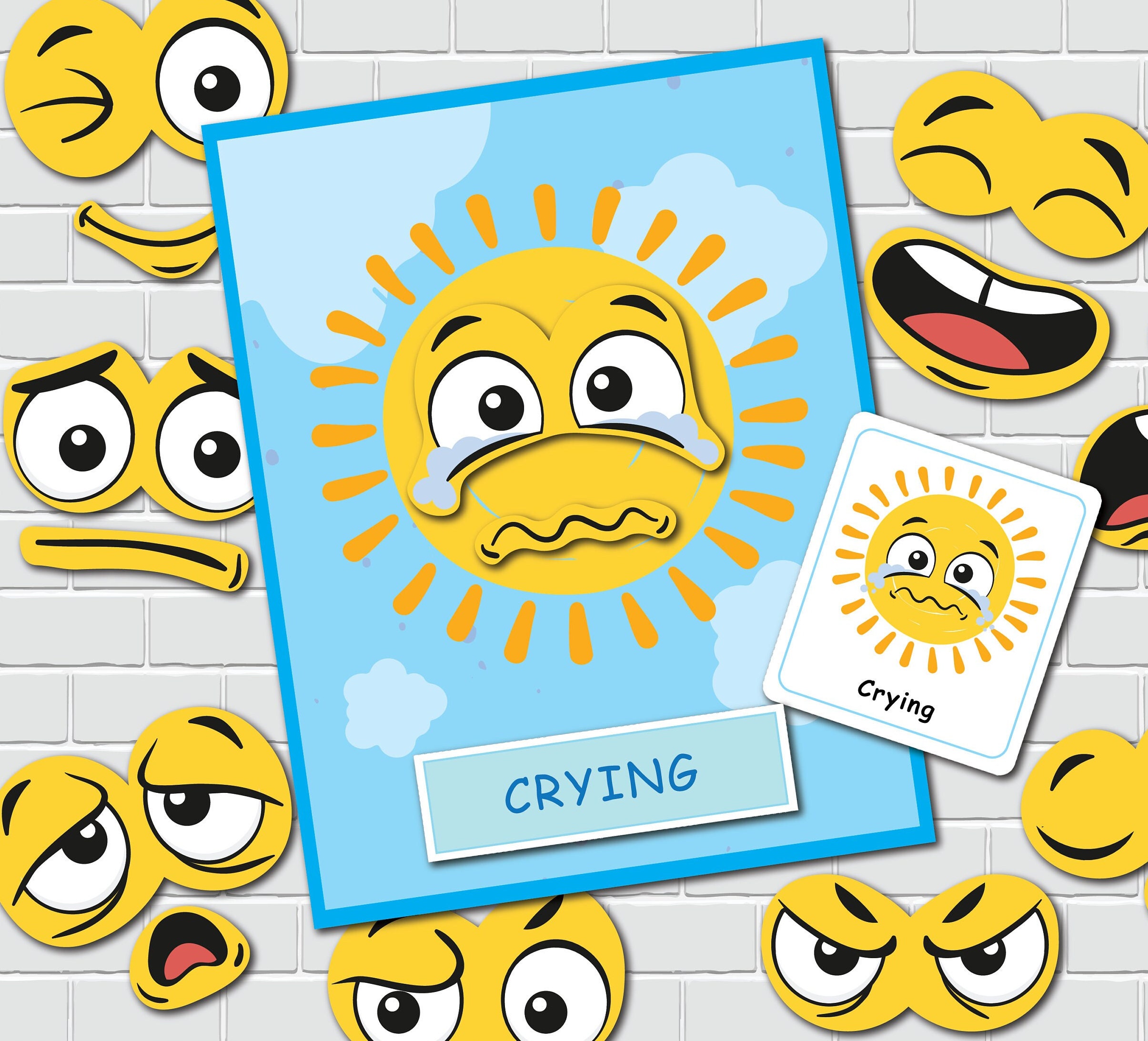 Activité sur les émotions pour les enfants, Sentiments des tout-petits ...