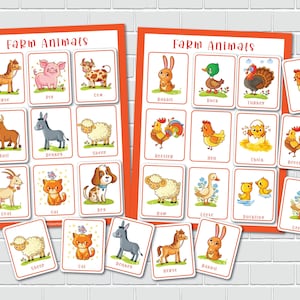 Farm Busy Book, Toddler Quiet Book, Preschool Learning Binder, Farm ...