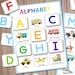 Alphabet Matching Game, ABC Printable Activity, Busy Book Pages ...
