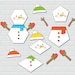 Build a Shape Snowman, 2D Shapes, Winter Busy Book, Special Education ...