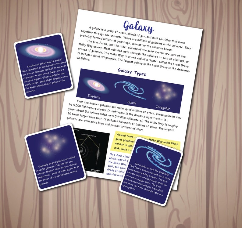 Solar System Unit Study Homeschool Outer Space Learning - Etsy