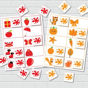 Errorless Colors Matching Games and Activities for Kids, File Folder ...