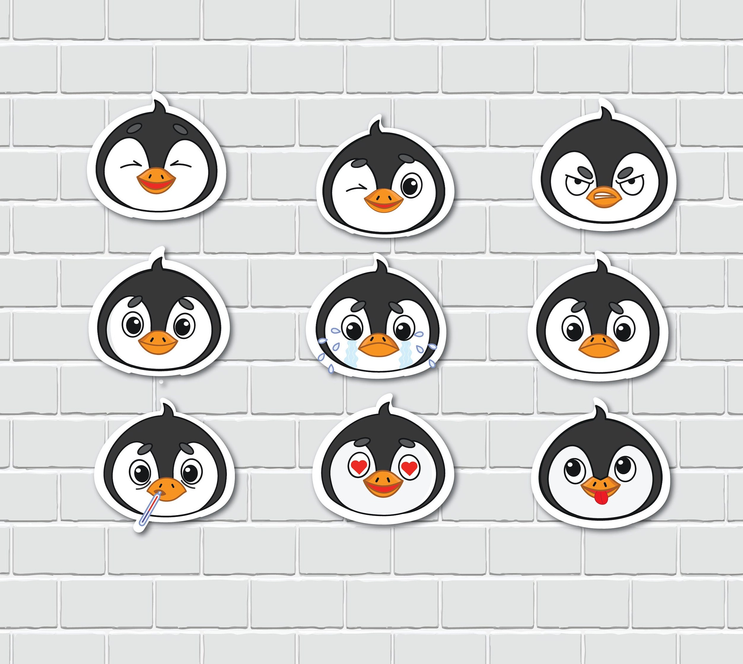 Penguin Emotions Activity, Feelings Matching Game, File Folder Games ...