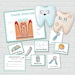 Dentist Dramatic Play, Dental Office Pretend Play, Printable Dramatic ...