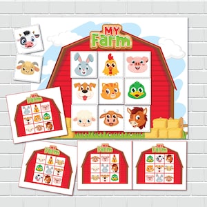 Animal Pattern Match Activities, Toddler Busy Book Pages, Learning ...