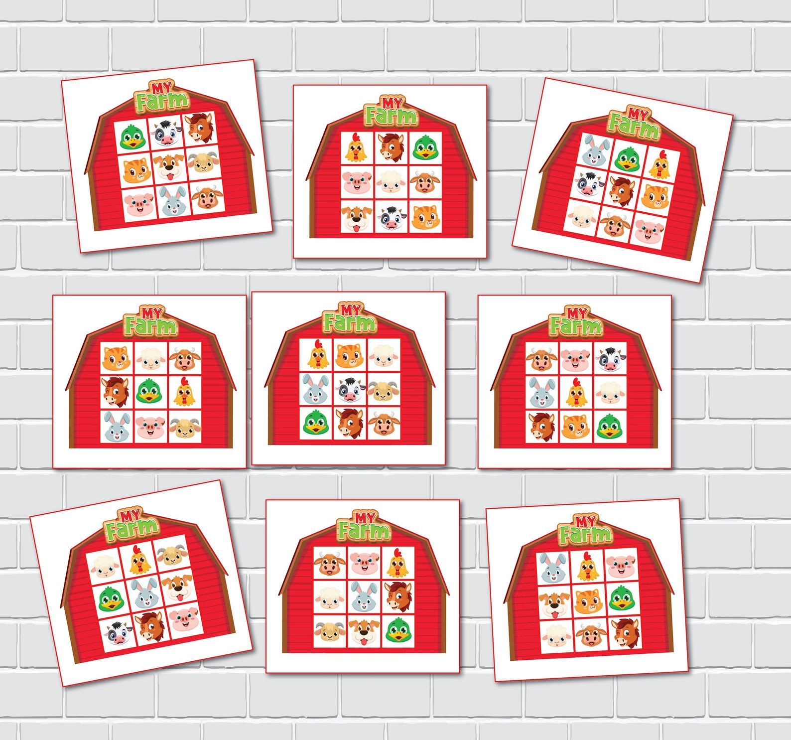 Animal Pattern Match Activities, Toddler Busy Book Pages, Learning ...