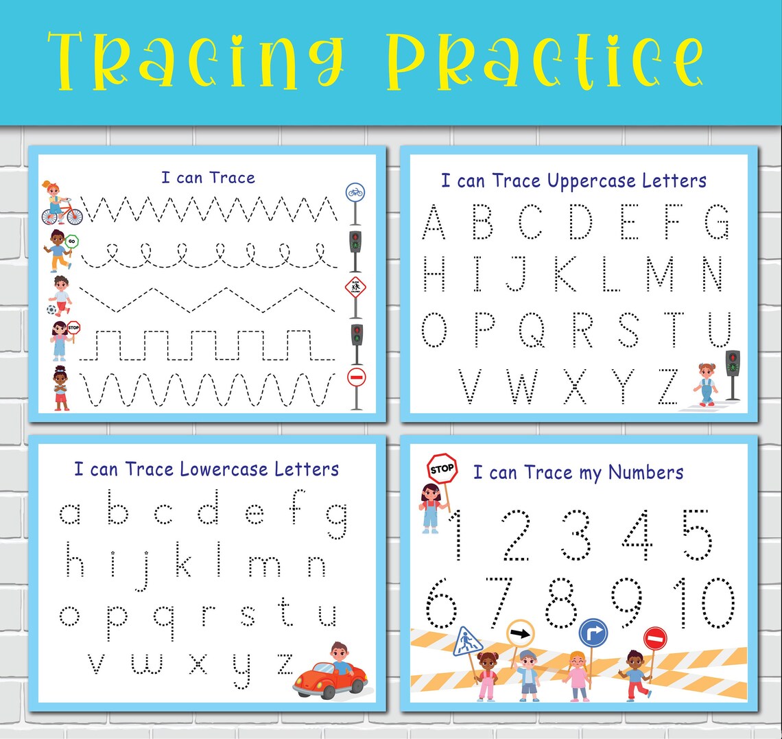 Vehicles Busy Book Preschool Learning Binder Toddler Quiet - Etsy