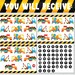 Construction Vehicles Alphabet Matching Printable Activity.letter ...