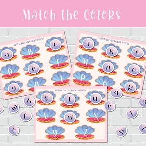 Mermaids Busy Book for Girls. Printable Activities. Pre-k Learning ...