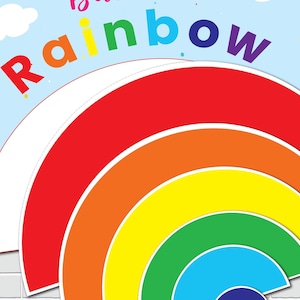 Rainbow Printable Activity for Toddlers and Preschool Busy Binder ...